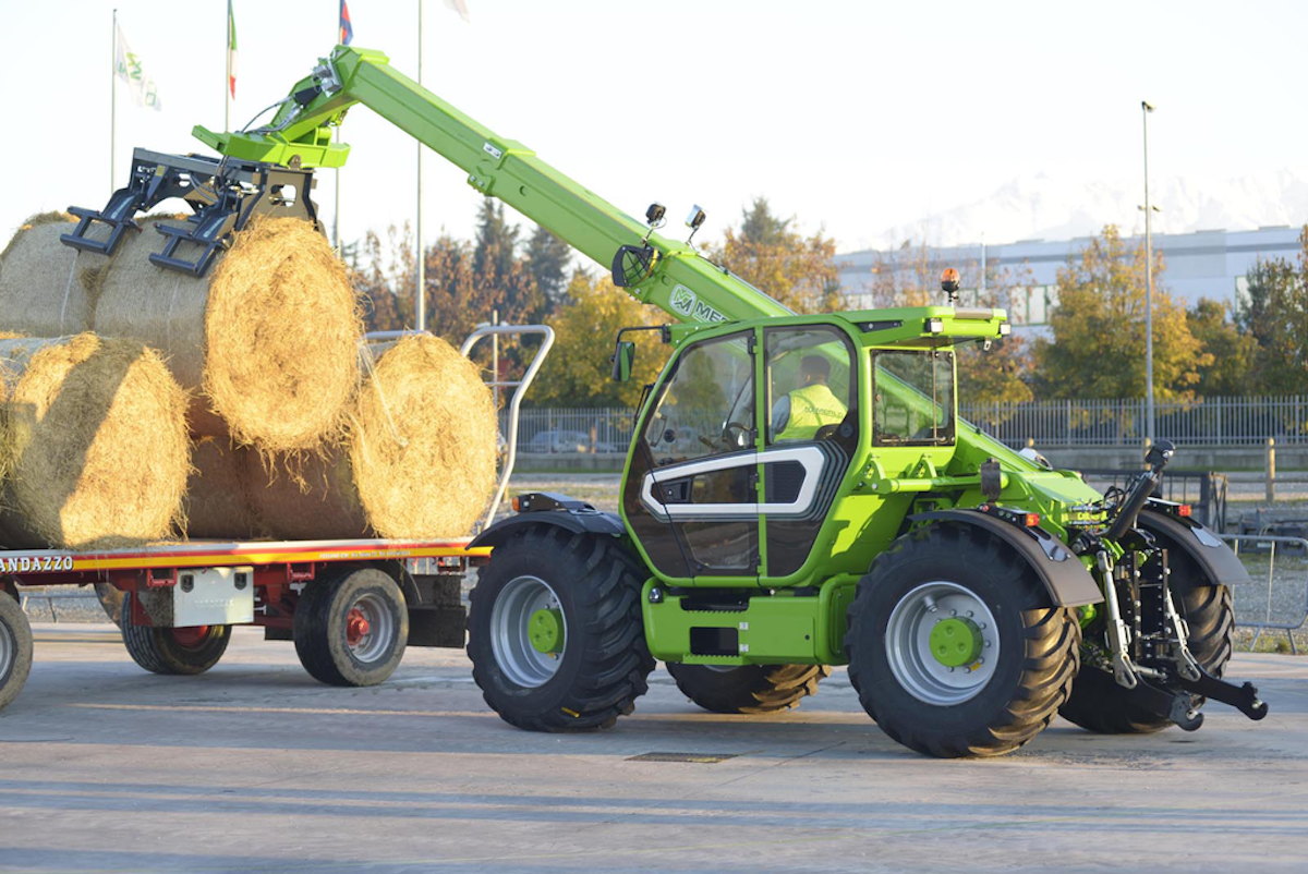 Merlo introducing Multifarmer 40.9 with 4-ton boom lifting capacity at ...