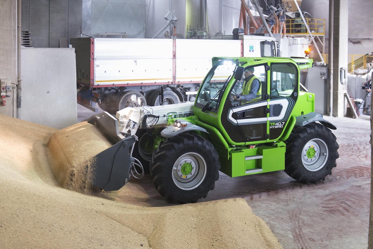 Merlo Telescopic Handler 40.7 Hybrid wins Gold Medal at Agritechnica ...