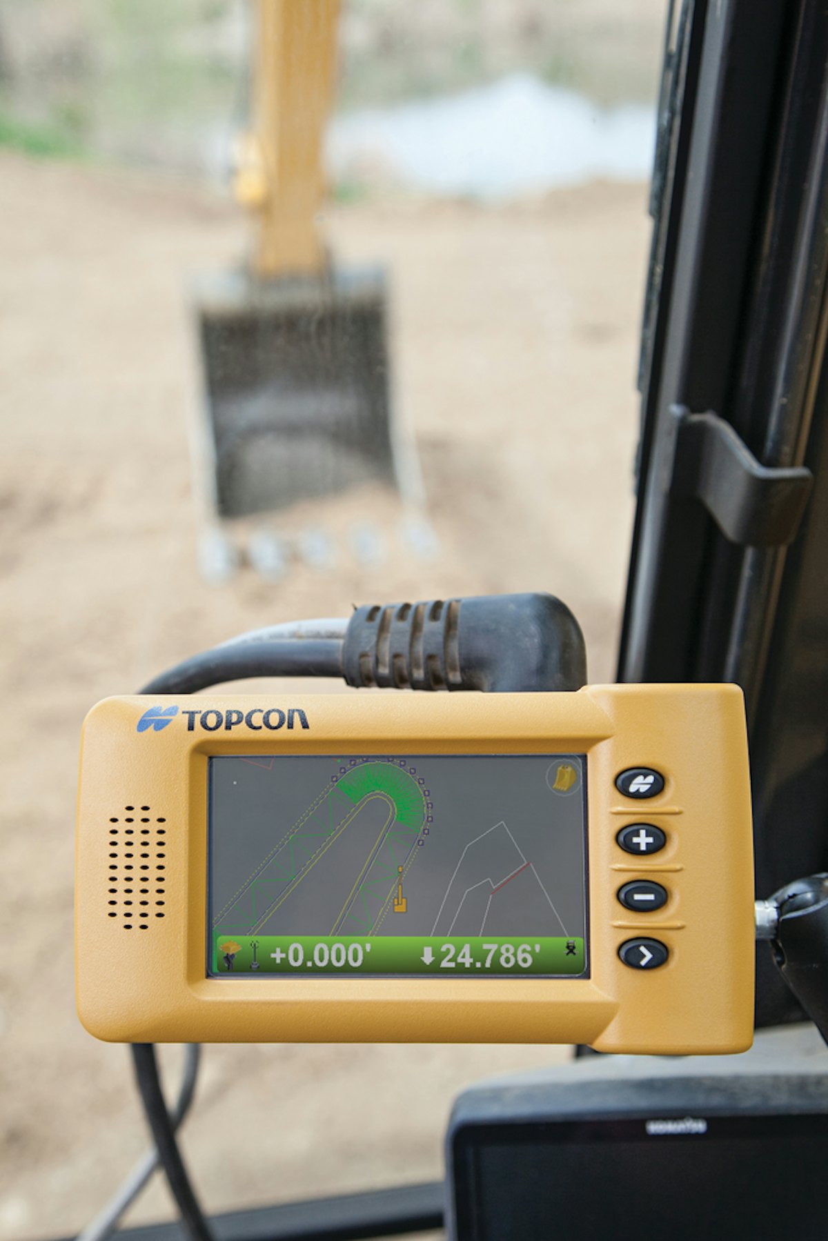 X-33 3D GPS Indicate Control System From: Topcon Positioning Systems ...