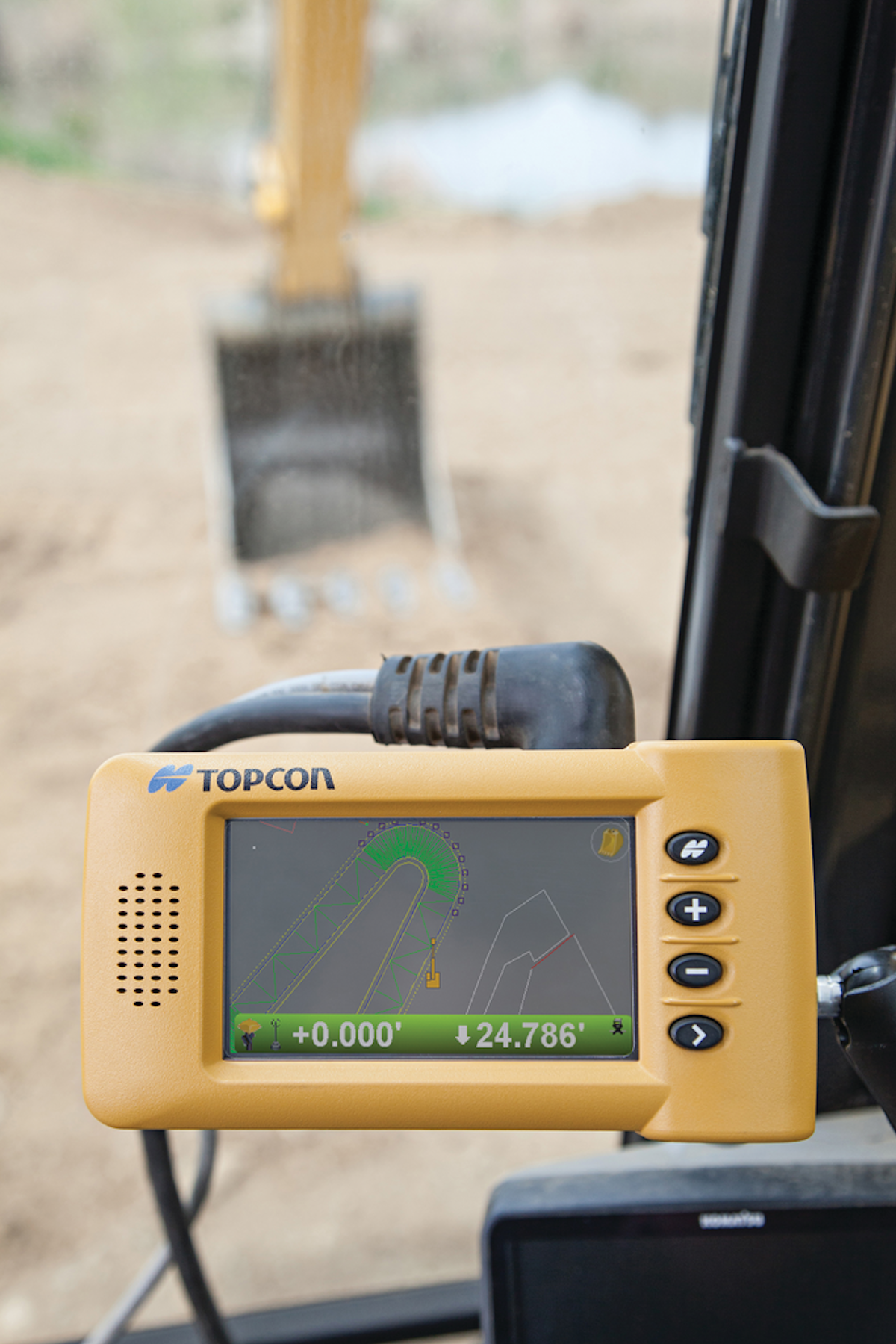 X-33 3D GPS Indicate Control System From: Topcon Positioning Systems ...