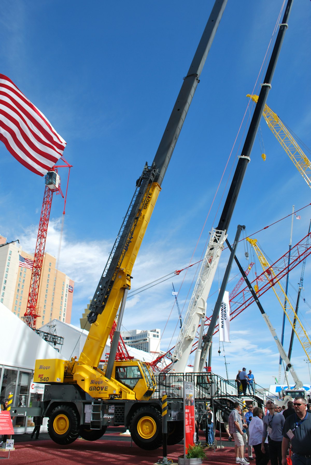 Grove launches RT540 rough-terrain crane at CONEXPO | OEM Off-Highway
