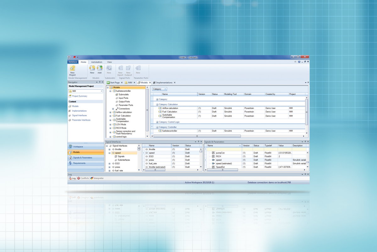 dSPACE adds model management functionality to SYNECT data management ...