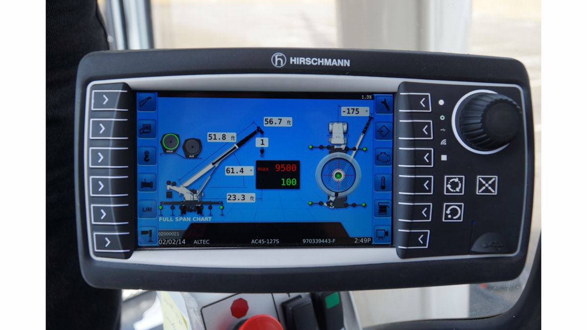 Hirschmann iSCALE on Altec boom truck | OEM Off-Highway