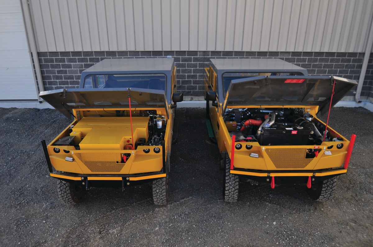 zero-emissions underground mining utility vehicle | OEM Off-Highway