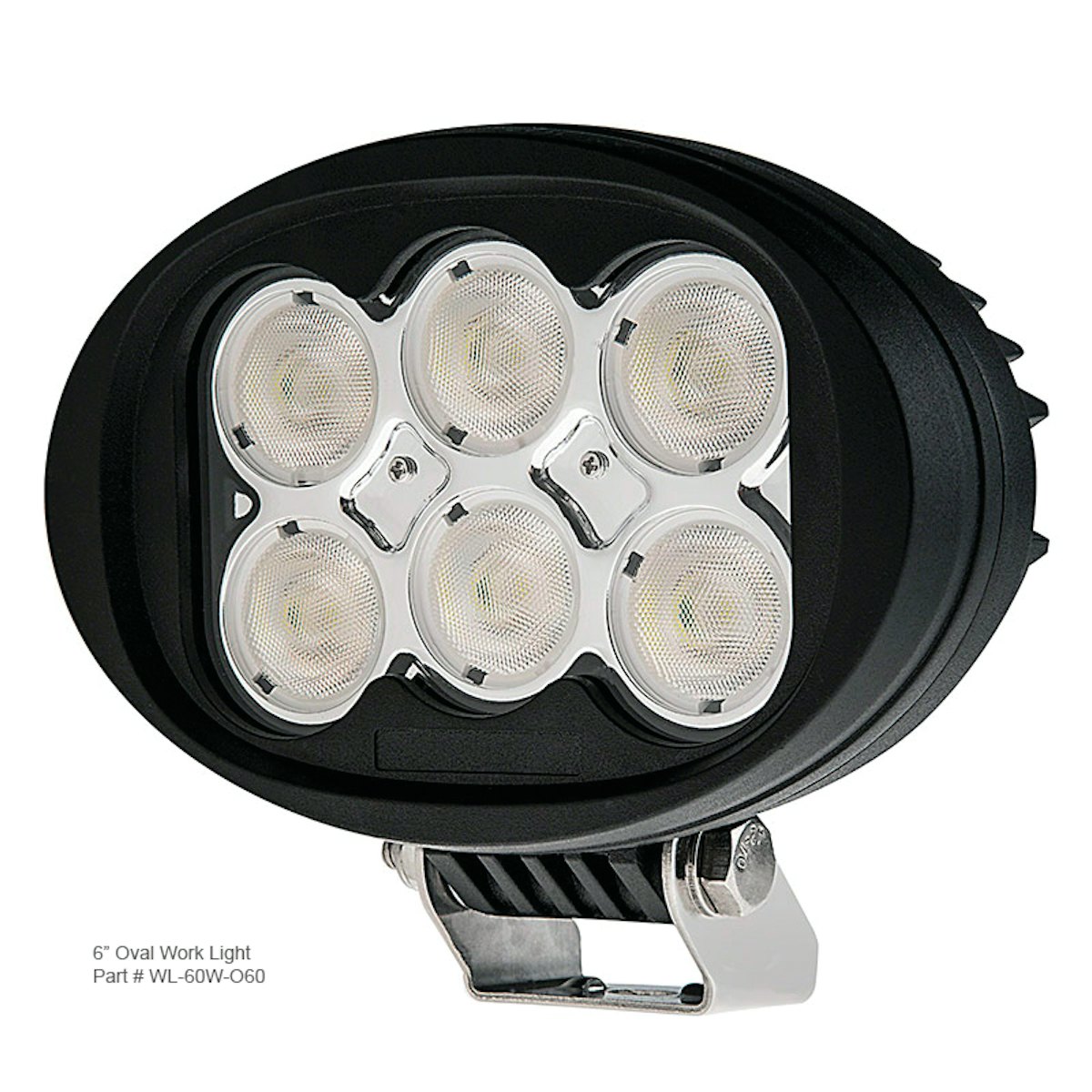 6-inch Oval Work Light From: Super Bright LEDs Inc. | OEM Off-Highway