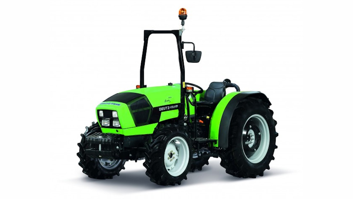 DEUTZ-FAHR launches AGROPLUS F Keyline tractor for specialist crops ...