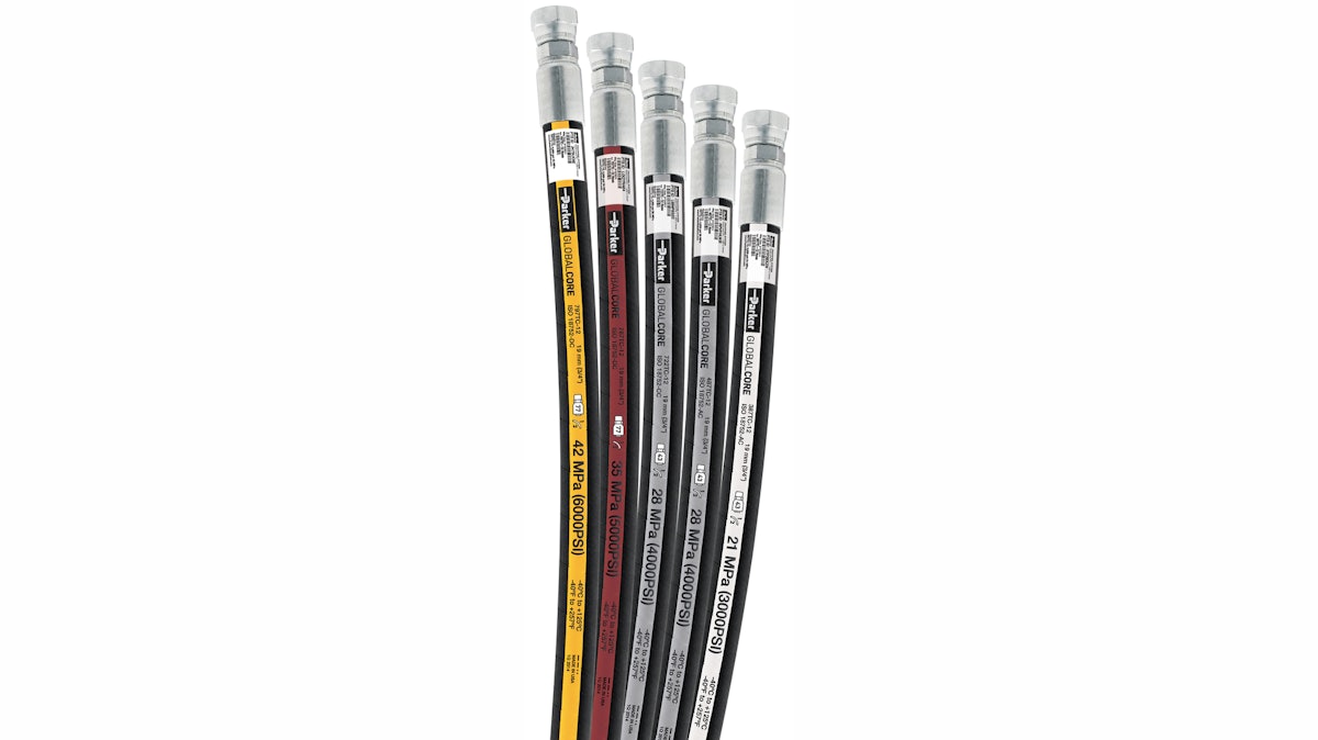 GlobalCore Hydraulic Hoses From: Parker Hannifin Corp. | OEM Off-Highway