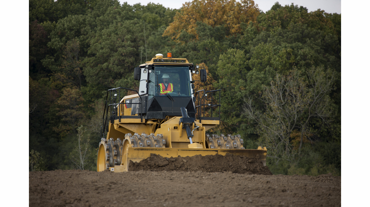 New Cat 825K soil compactor features MDP system ensure consistently ...