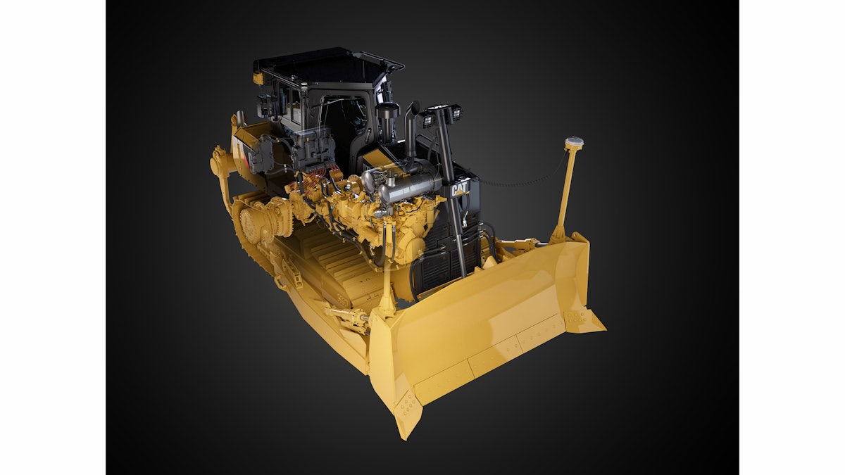 Caterpillar D7E upgraded dozer includes electrical generator for more ...
