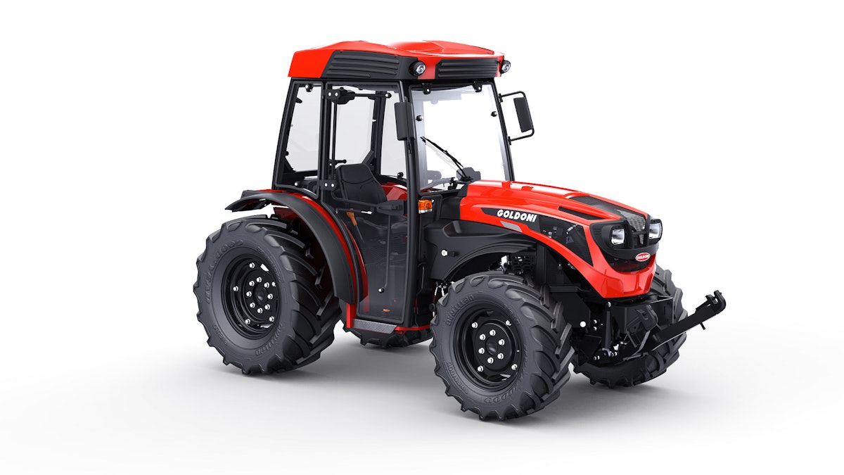 New Goldoni Q-110 tractor designed to meet emissions regulations and ...