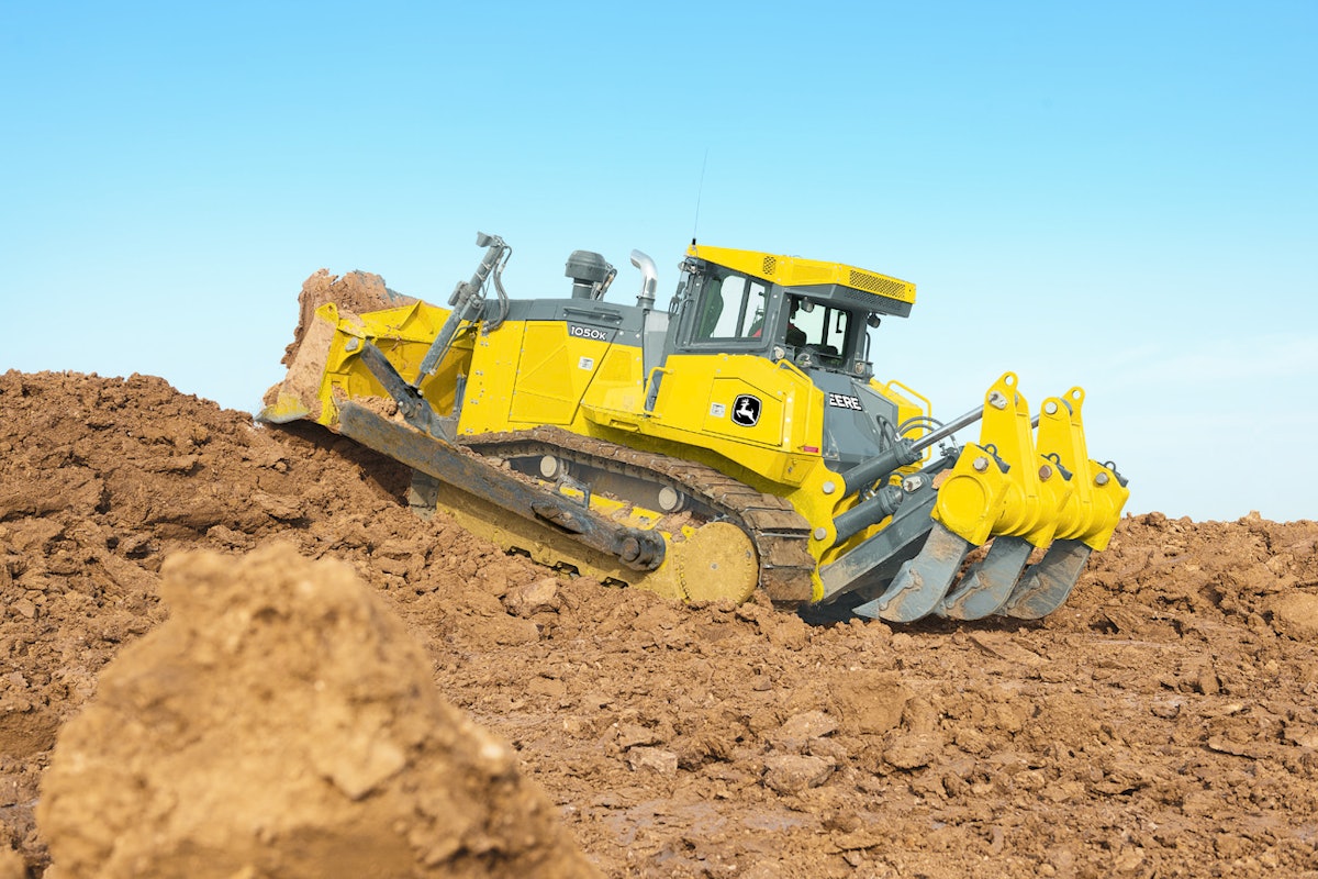 John Deere introduces 1050K crawler dozer that is grade control ready ...