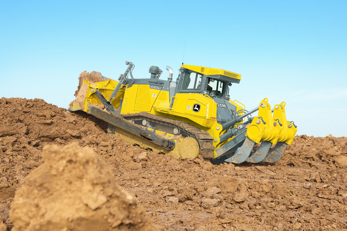 John Deere introduces 1050K crawler dozer that is grade control ready ...