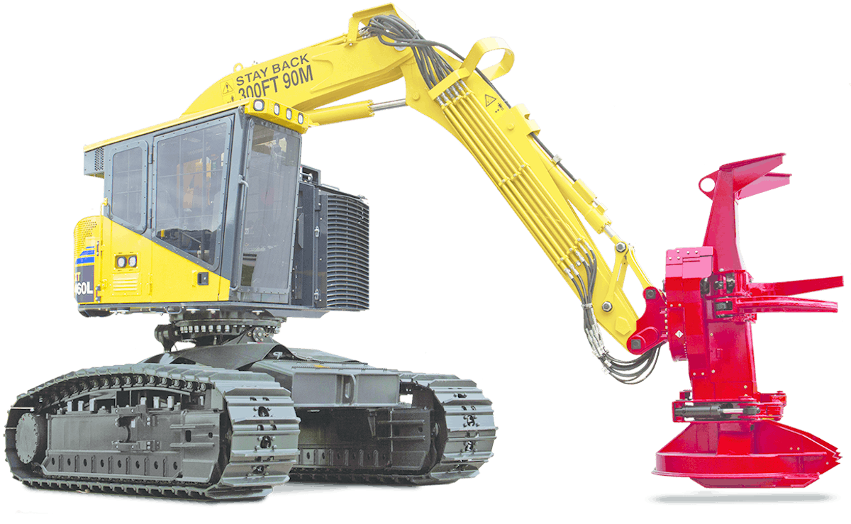Komatsu releases XT-3 Series track feller bunchers and harvesters with ...