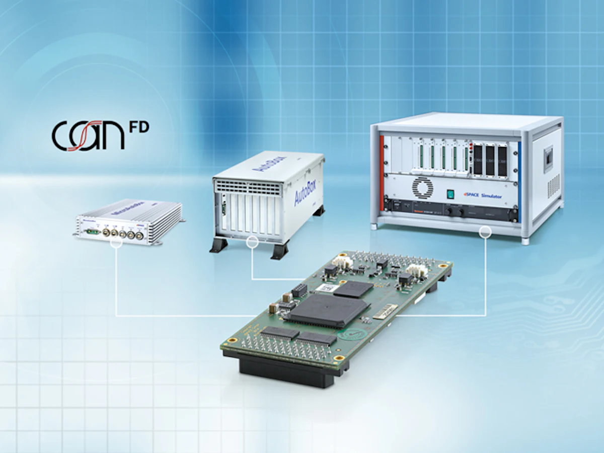 New dSPACE software release supports CAN FD communication standard ...