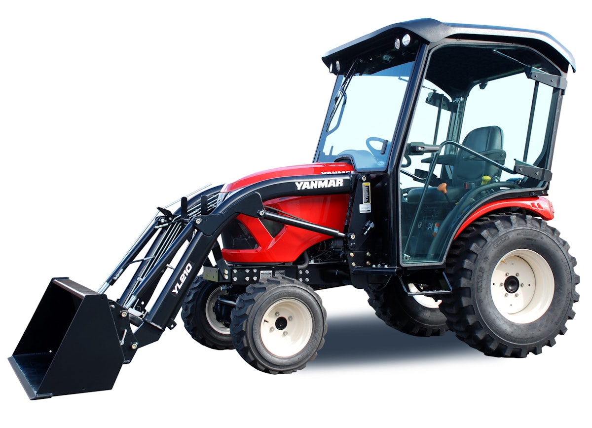 Glass Cab System for Yanmar Sub-Compact Tractors From: Curtis ...