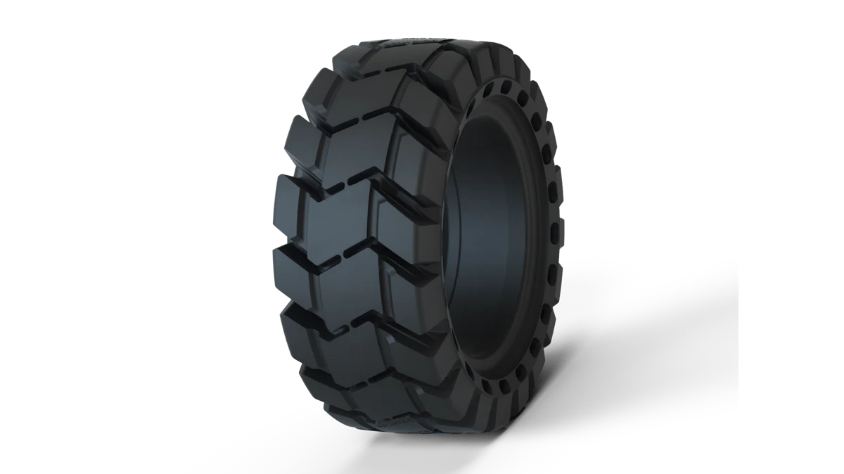 Camoplast Solideal SKS 793S Solid Rubber Skid Steer Tire From: Camso ...