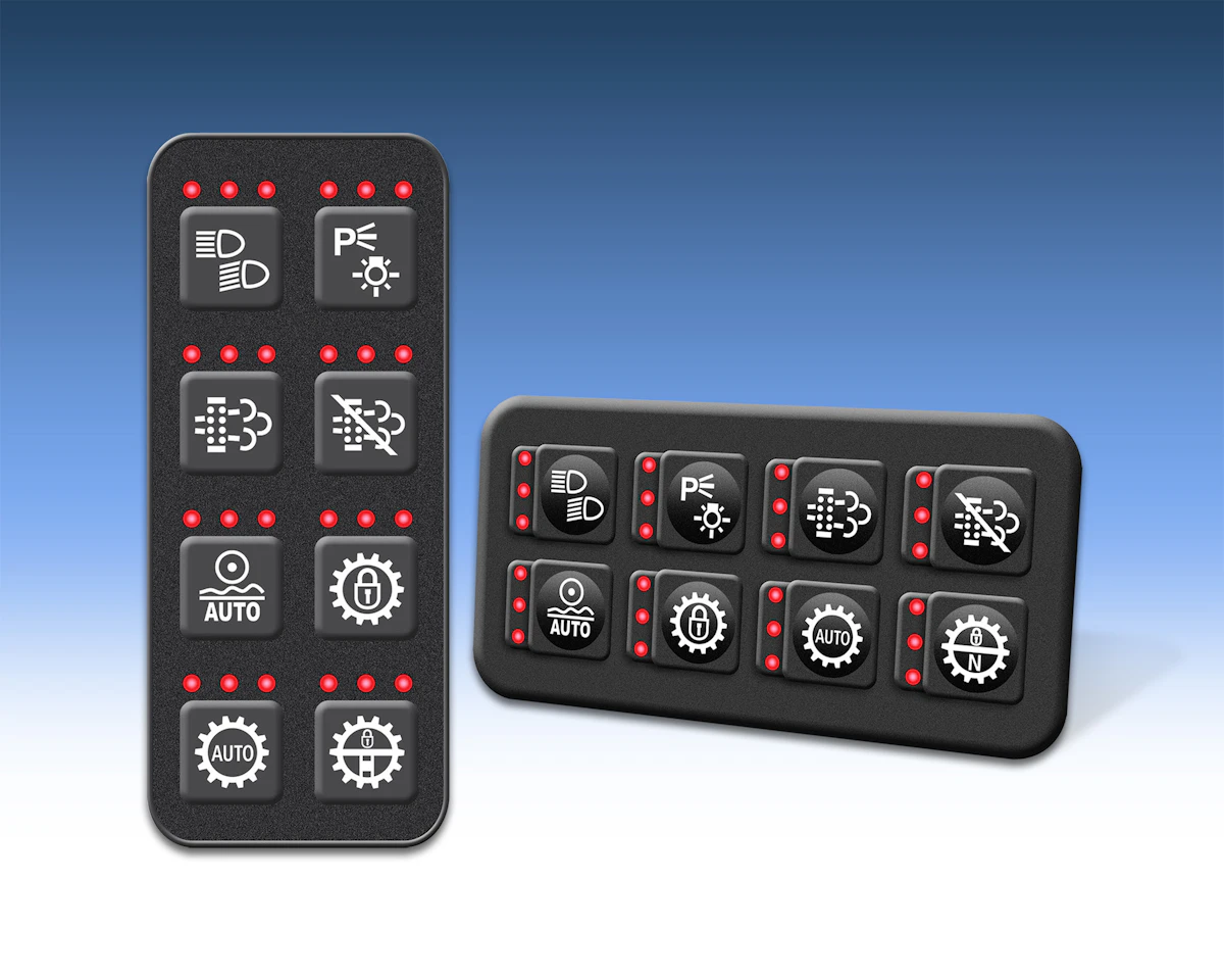 AMETEK 8-Button CAN Keypads From: AMETEK Vehicular Instrumentation ...