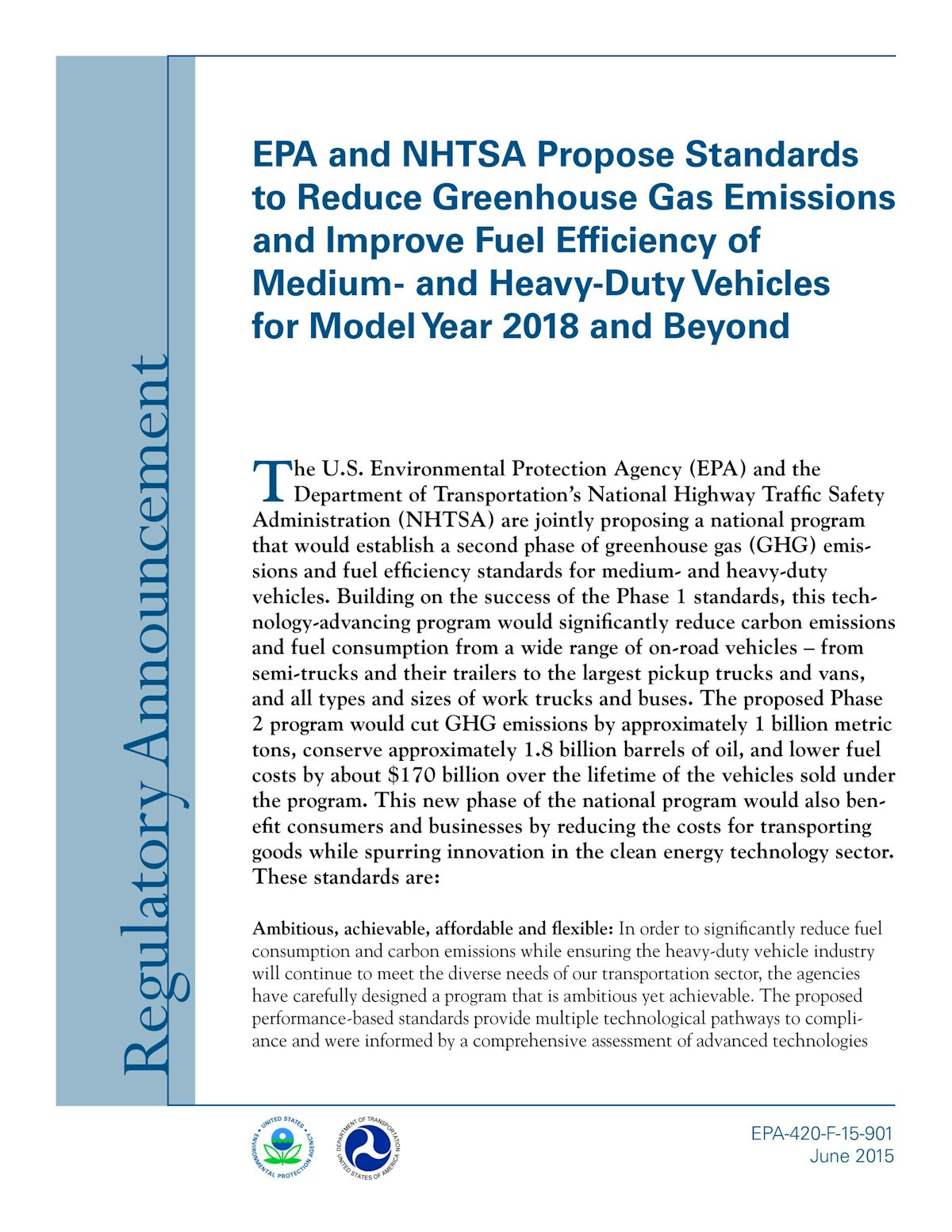 EPA Phase II (2) GHG Emissions Rules | OEM Off-Highway