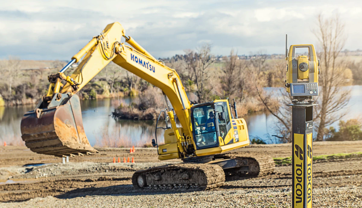 Topcon X-53i LPS Excavator Machine Control System From: Topcon ...