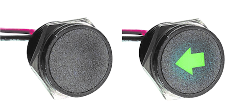 APEM Q Series 16 mm Secret-Until-Lit LED Indicator From: APEM | OEM Off ...