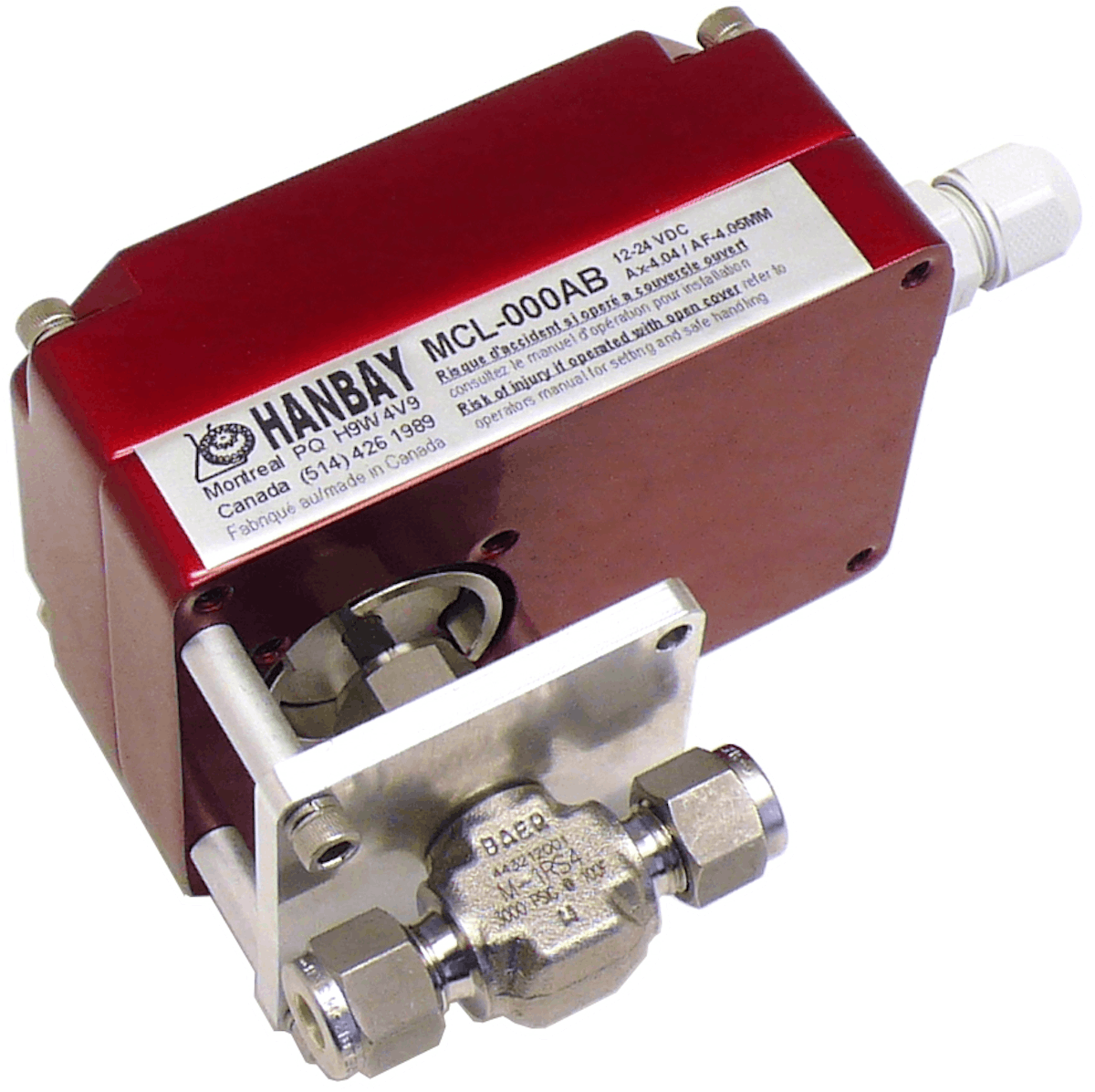 Hanbay M-Series Actuators From: Hanbay Inc. | OEM Off-Highway