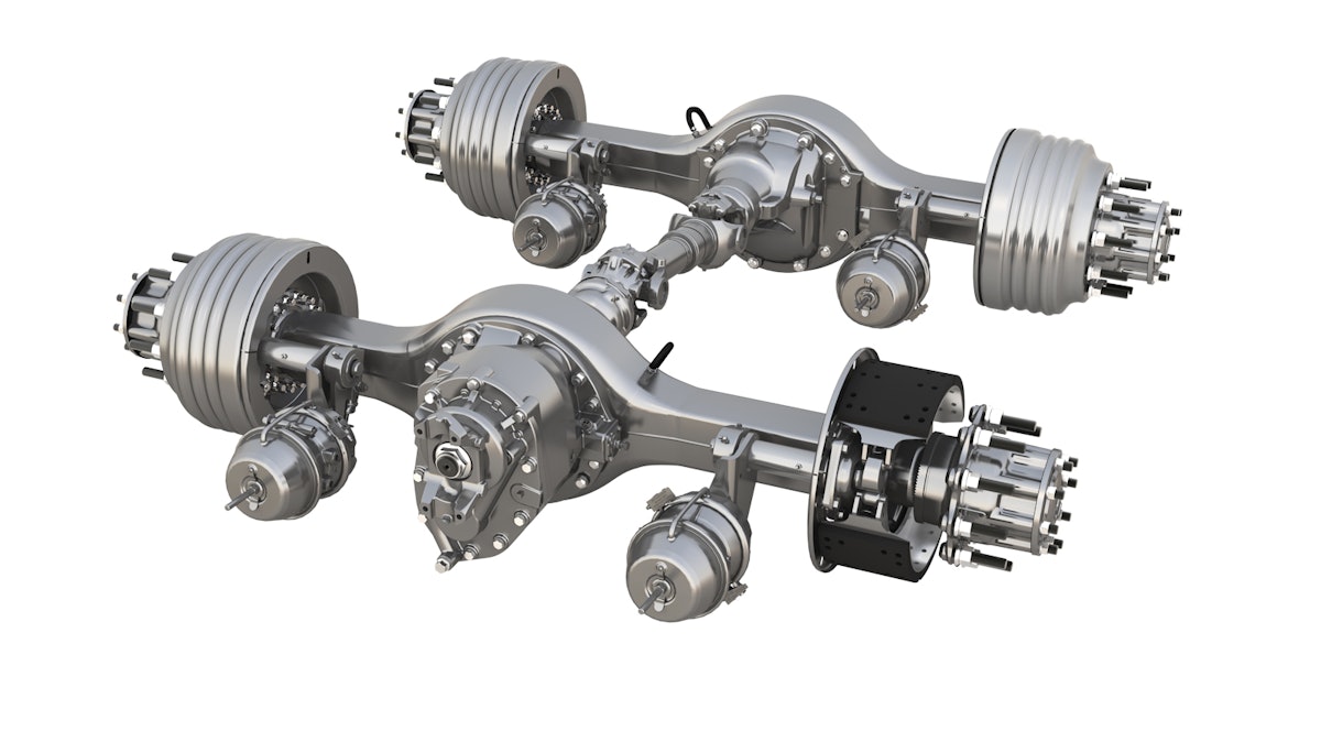 Kenworth T370 Now Available With Meritor Heavy Duty Front And Rear