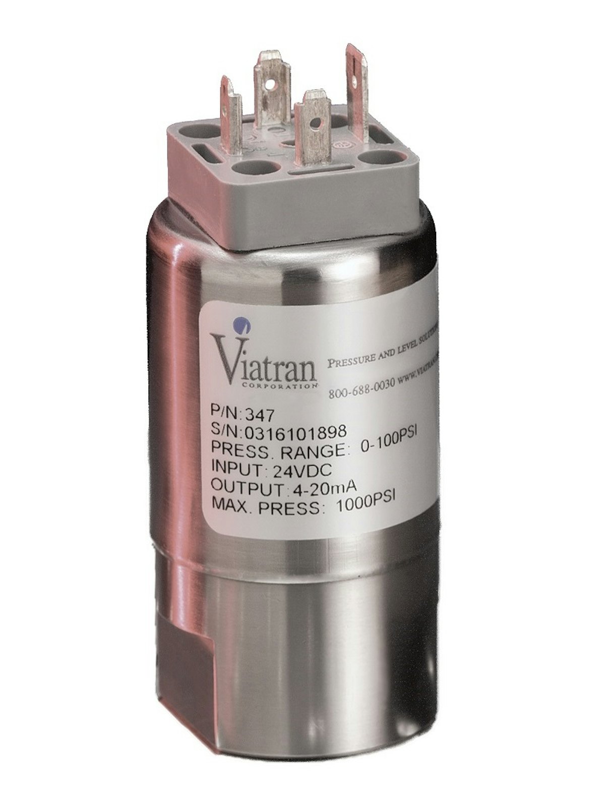 Viatran Model 247/347 Series Pressure Transmitters From: Viatran ...