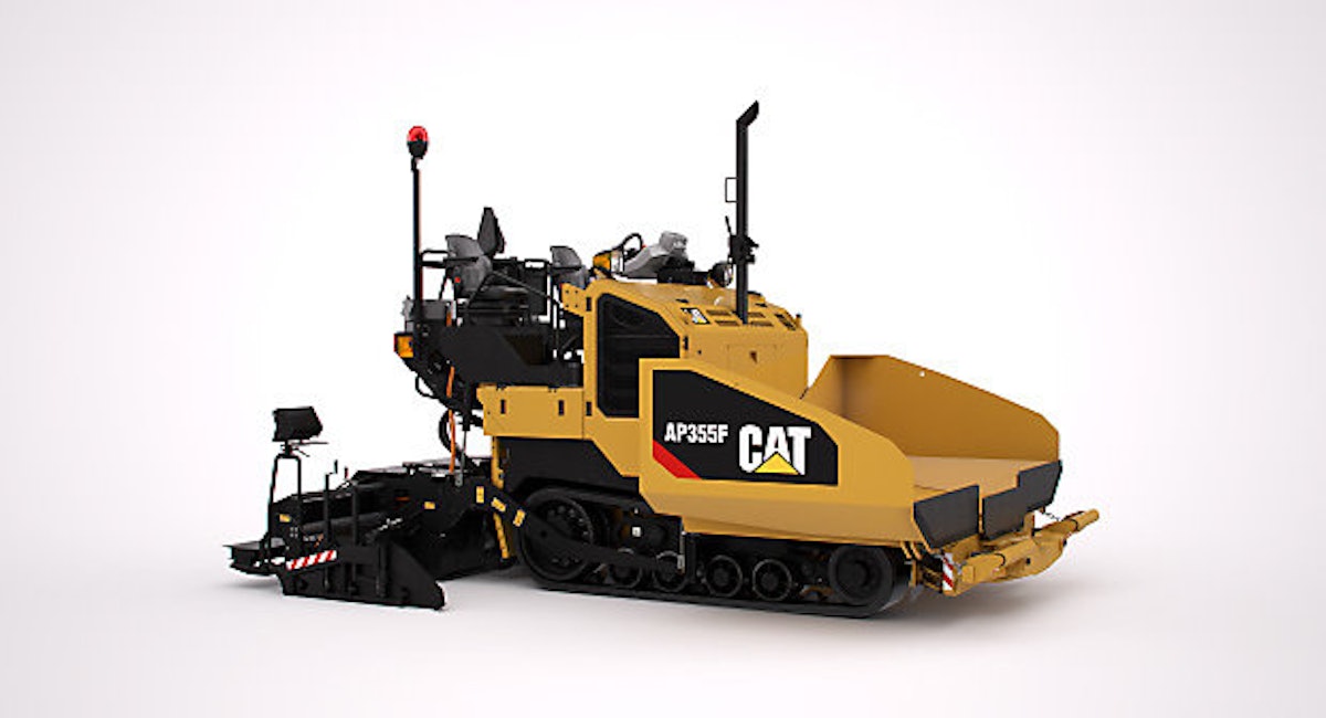 Caterpillar Introduces AP300F and AP355F Asphalt Pavers | OEM Off-Highway