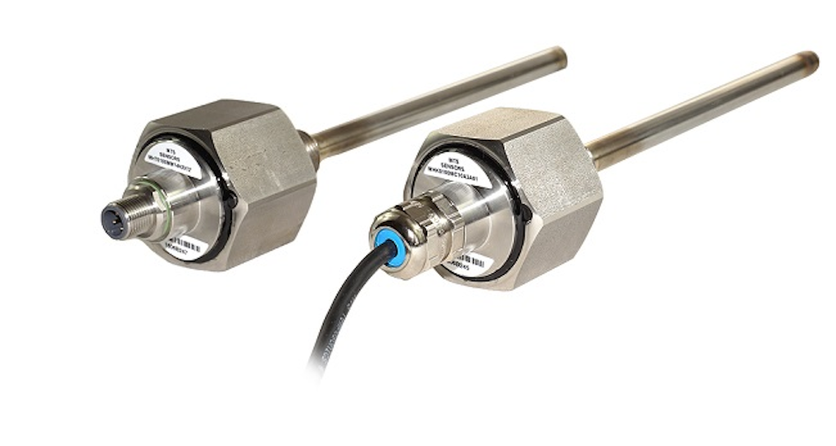MTS Sensors MH5 Threaded Flange Magnetostrictive Linear Position Sensor ...