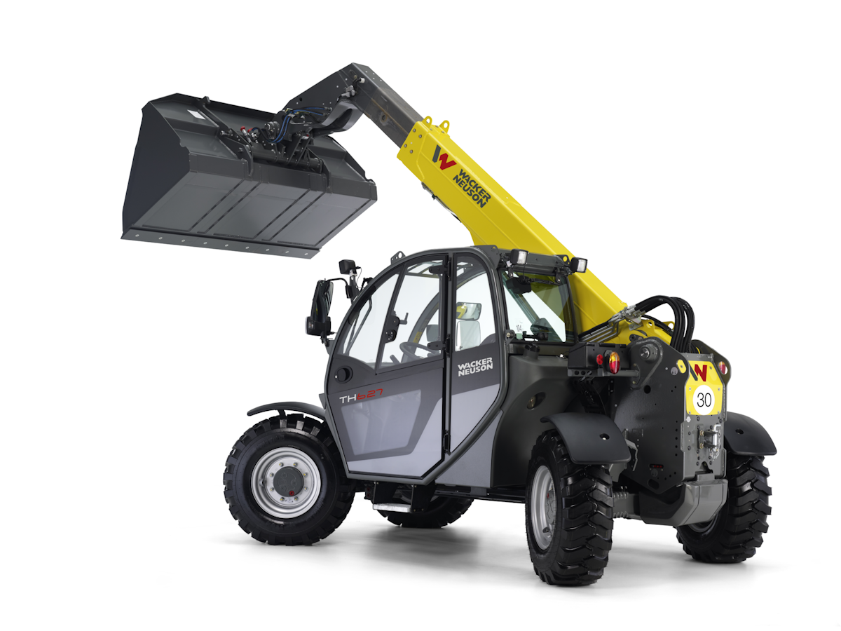 New Wacker Neuson Telehandlers Include Three Steering Options for ...