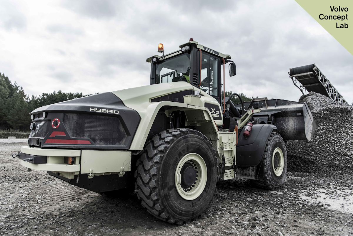 Volvo CE Unveils Prototype Electric Hybrid Wheel Loader | OEM Off-Highway