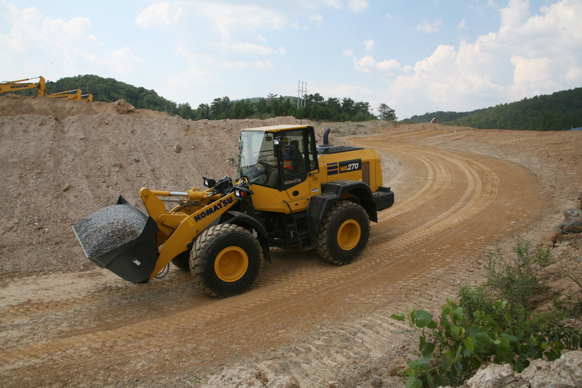 New Komatsu WA270-8 Wheel Loader Provides Lower Fuel Consumption | OEM ...