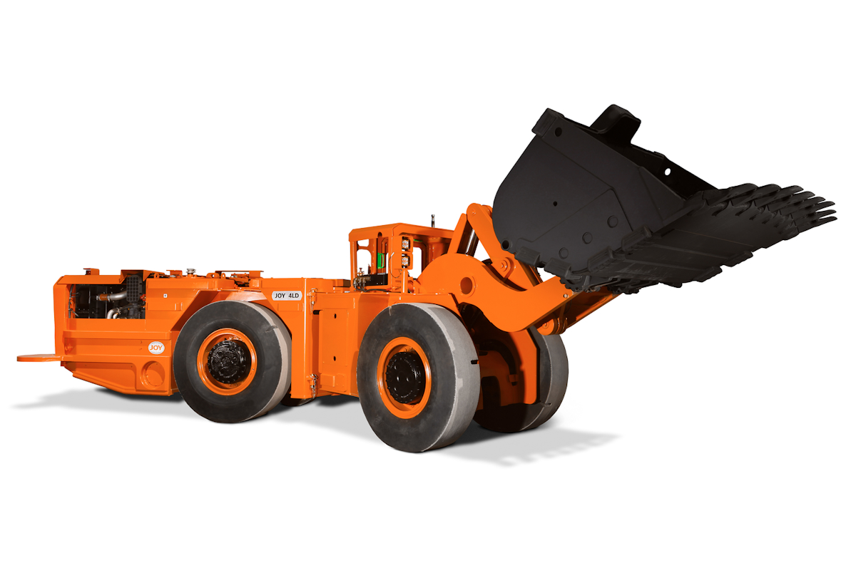 New Joy Global 4LD Underground Loader Features Operator Comfort and ...