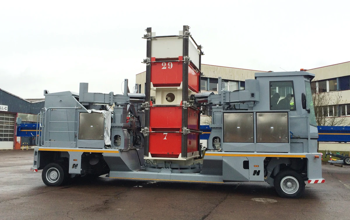 NICOLAS Cask Transporter Handles Radioactive Materials | OEM Off-Highway