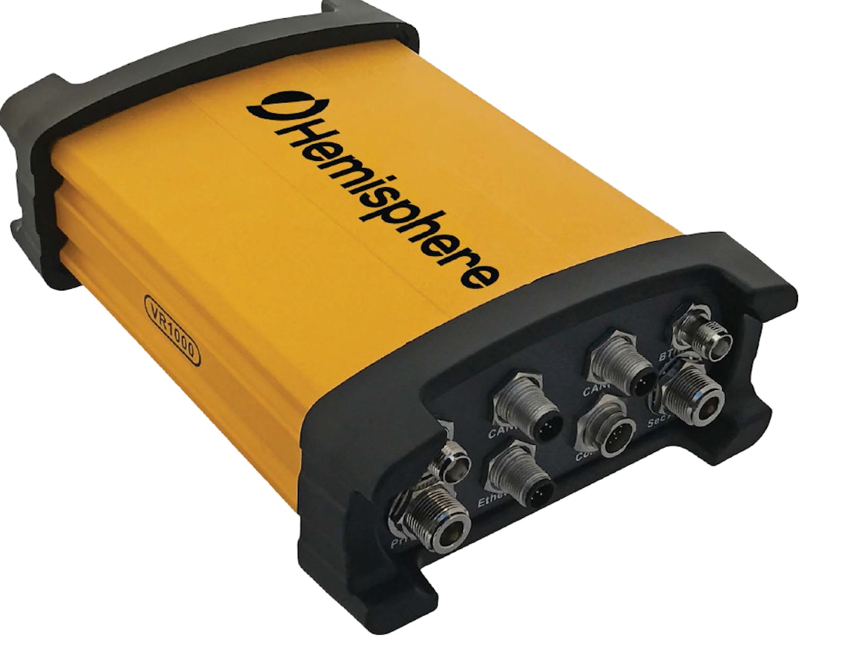 Hemisphere GNSS Vector VR1000 Rugged GNSS Receiver From: Hemisphere ...