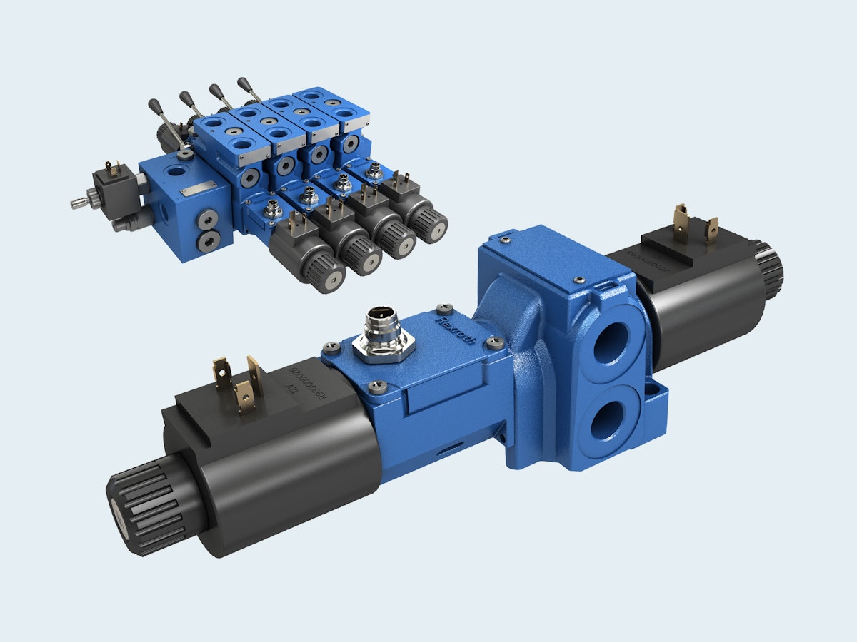 Bosch Rexroth Compact Directional Control Valve Sensor From: Bosch ...