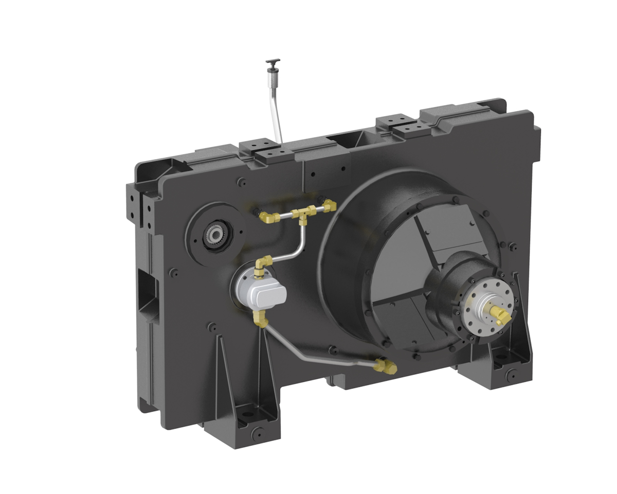 DESCH Customized Pump Drive Gearbox From: DESCH | OEM Off-Highway