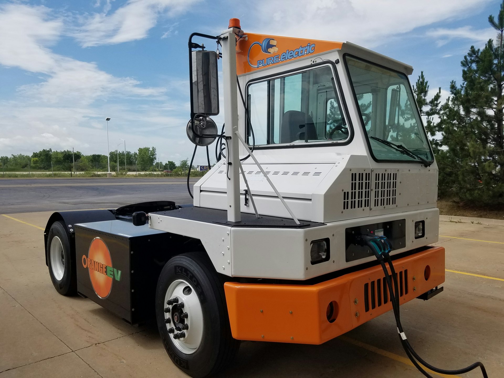 Orange ev stock store