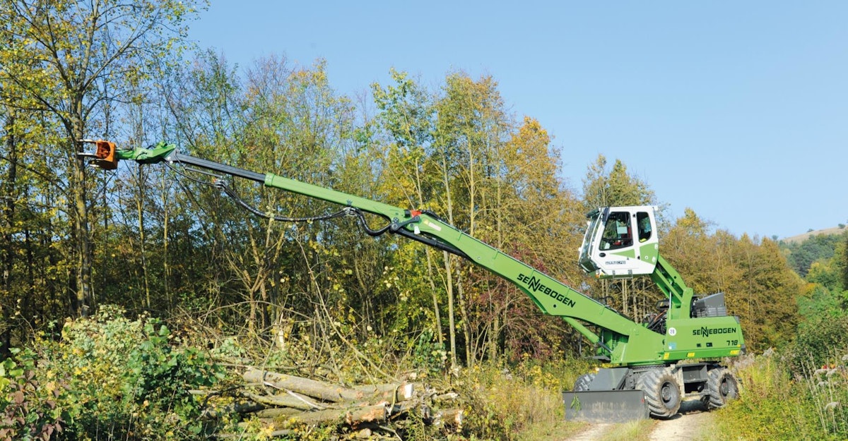 New Sennebogen Forestry Machines Offer Safety and Maneuverability | OEM ...