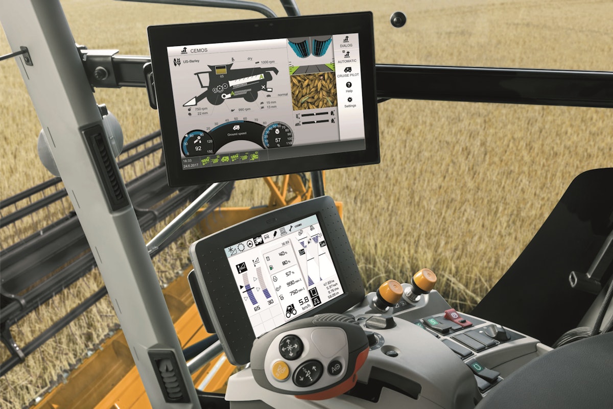 CLAAS Includes New Touch Controls and Grain Quality Technology in 2018 ...