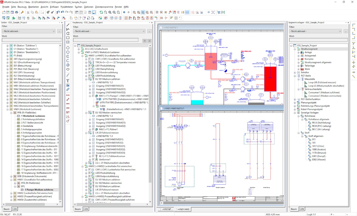 EPLAN Preplanning 2.7 Adds Piping Module | OEM Off-Highway