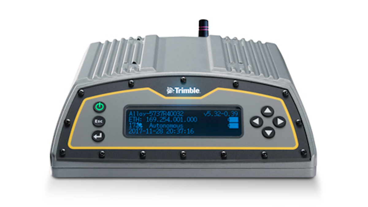 Trimble Alloy GNSS Continuously Operating Reference Station Receiver ...