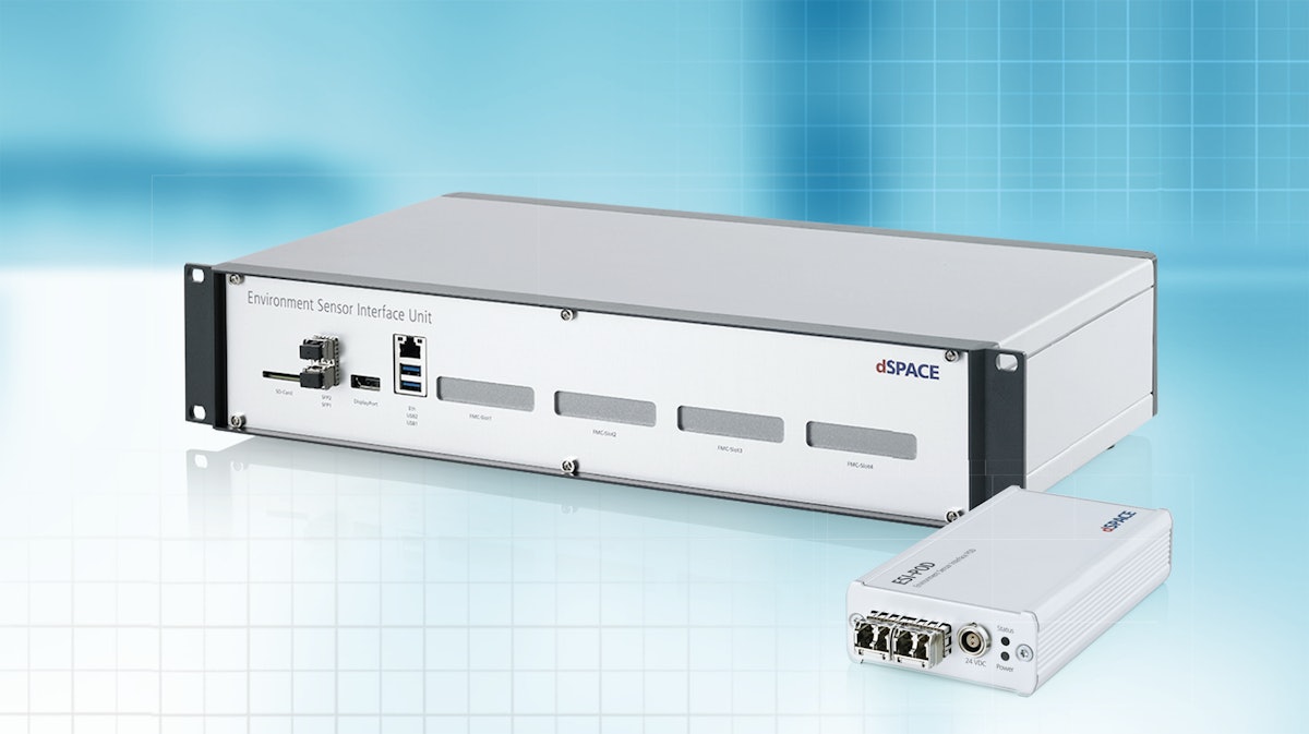 dSPACE Environment Sensor Interface Unit From: dSPACE | OEM Off-Highway