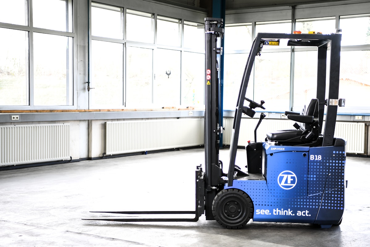 ZF Premieres Highly Automated Forklift at Hannover Messe 2018 | OEM Off ...