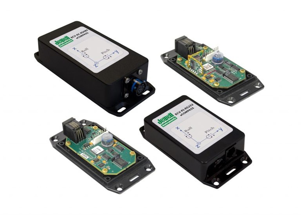 Jewell Instruments eCompass Series Precision Electronic Compasses From ...