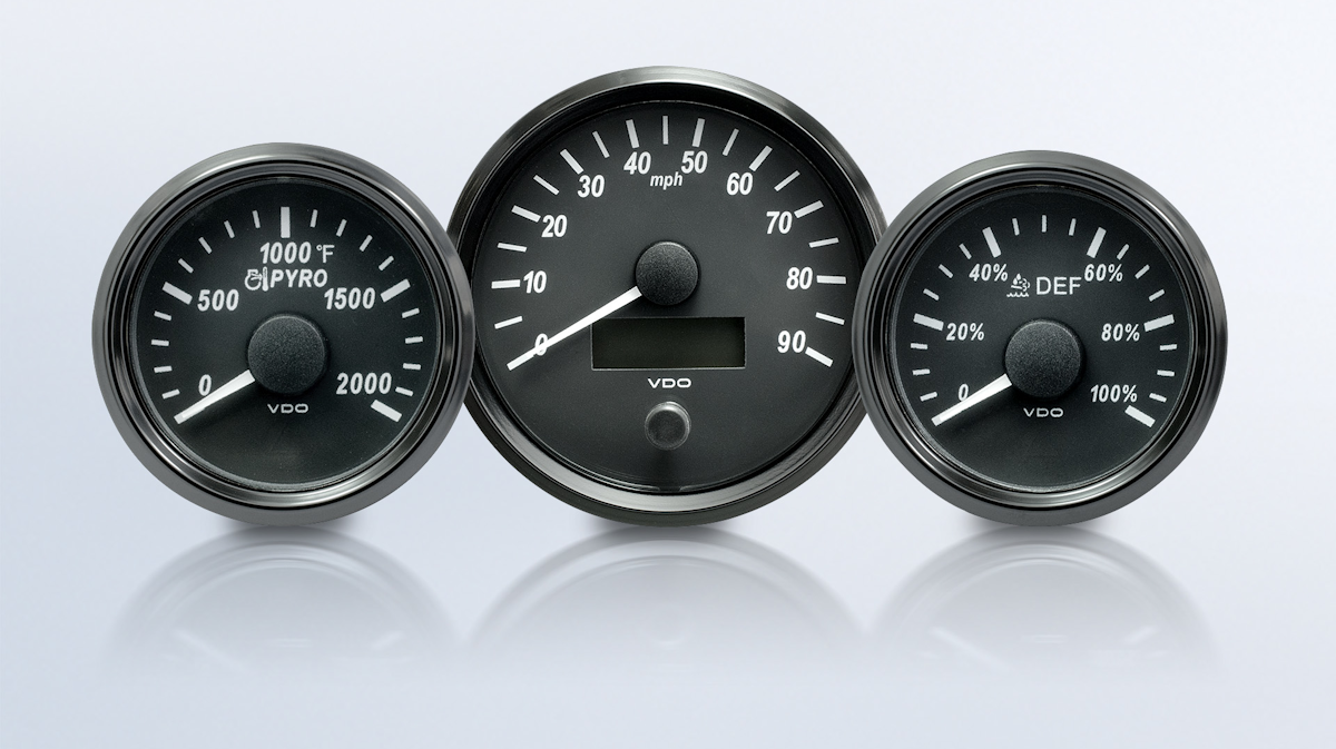 Continental VDO SingleViu Instrument Gauges From: Continental VDO | OEM ...