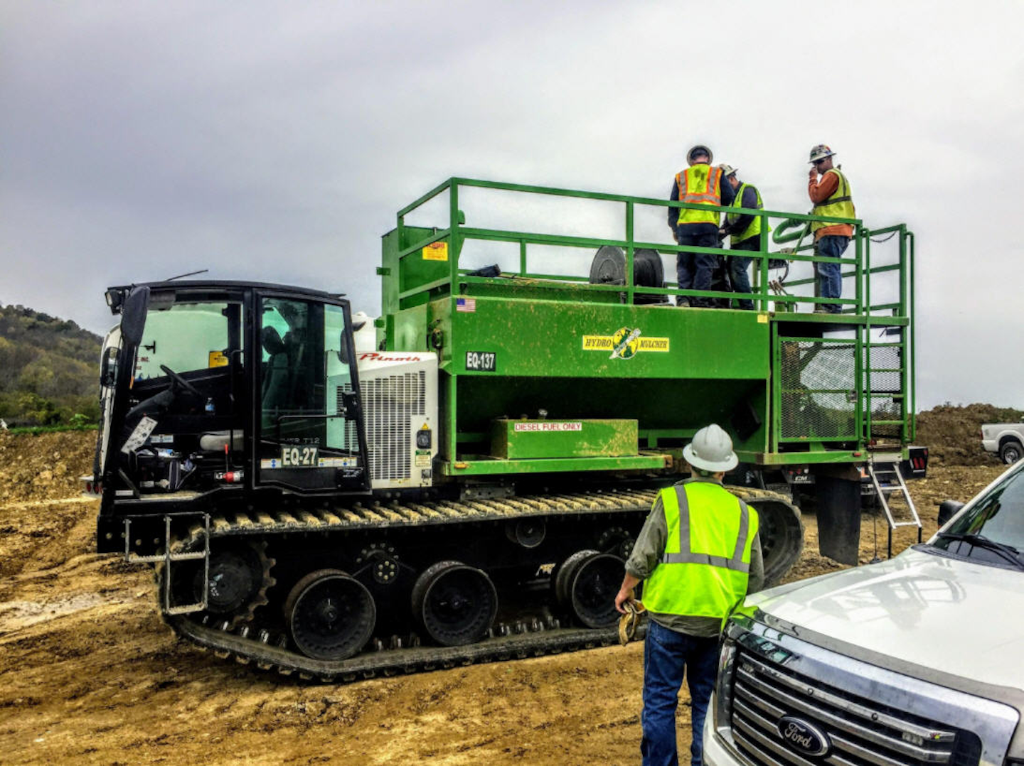 PRINOTH Dealer Offers Hydroseeder-Equipped PANTHER to Aid Soil ...