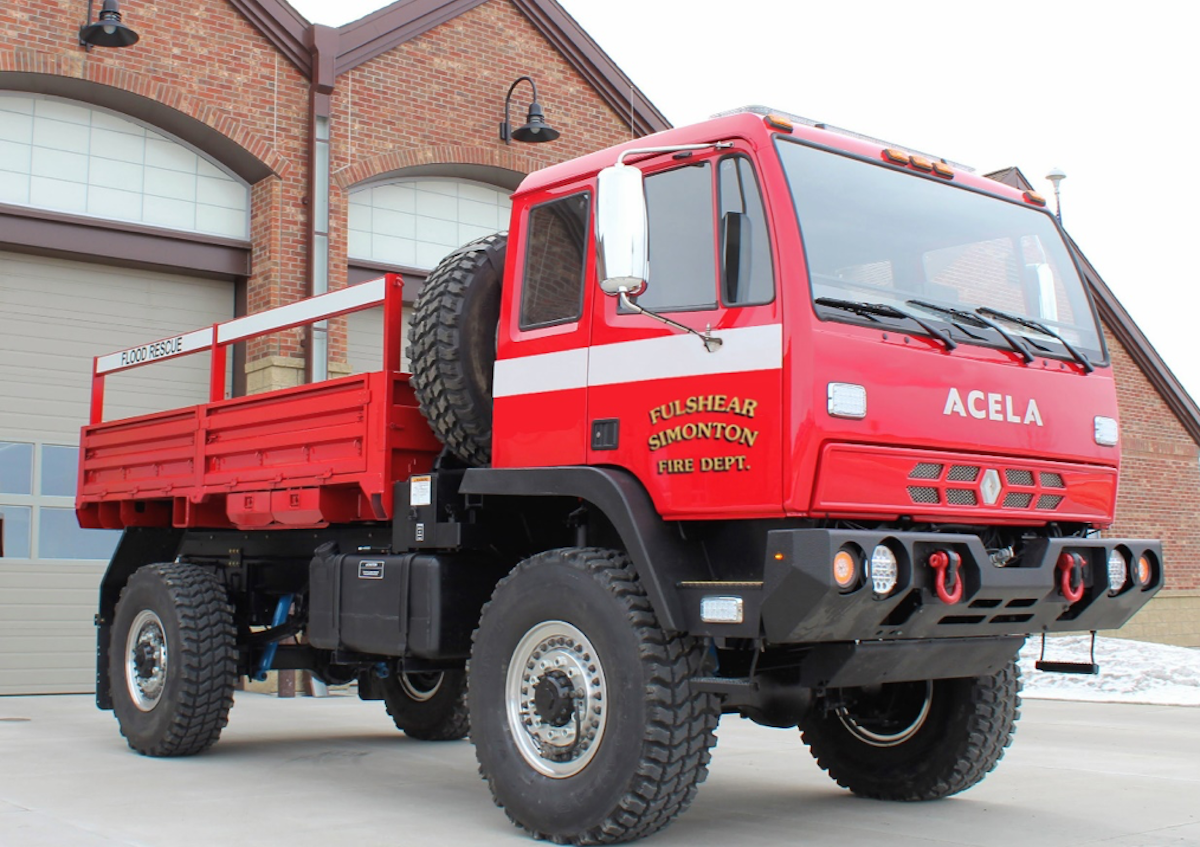 Acela Delivers High Water/Flood Rescue Trucks to Fulshear-Simonton Fire ...