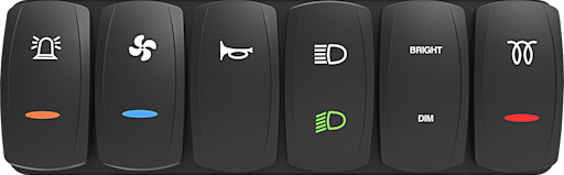 Carling Technologies VM-Series Multiplexed Operator Control Module From ...