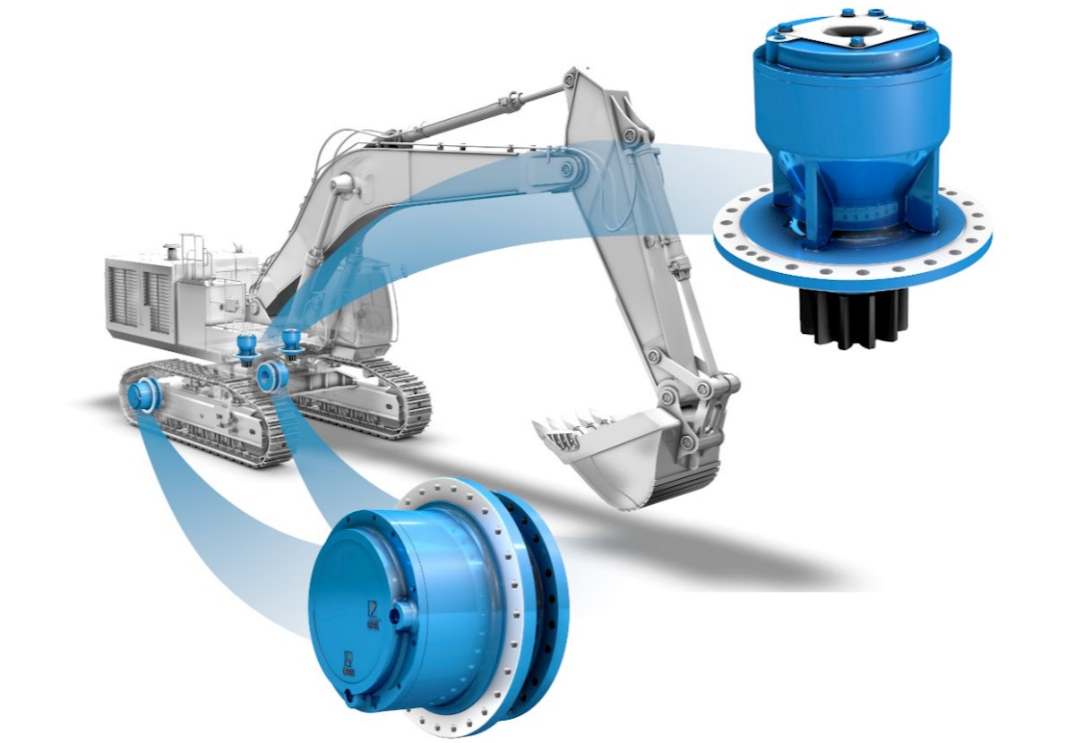 Comer PGR 3800 Series Final Drives for Excavators From: Comer ...